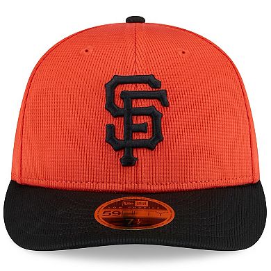 Men's New Era Orange/Black San Francisco Giants 2025 Spring Training ...