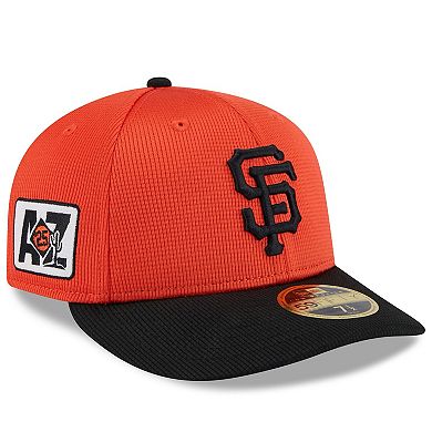 Men's New Era Orange/Black San Francisco Giants 2025 Spring Training ...