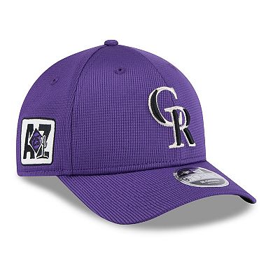 Men's New Era Purple Colorado Rockies 2025 Spring Training 9FORTY ...