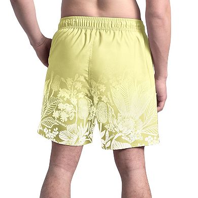 Men's Margaritaville Yellow Kansas City Chiefs Lagoon Fiesta Swim Shorts