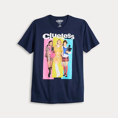 Men's Clueless Cher Dionne Tai Striped Graphic Tee