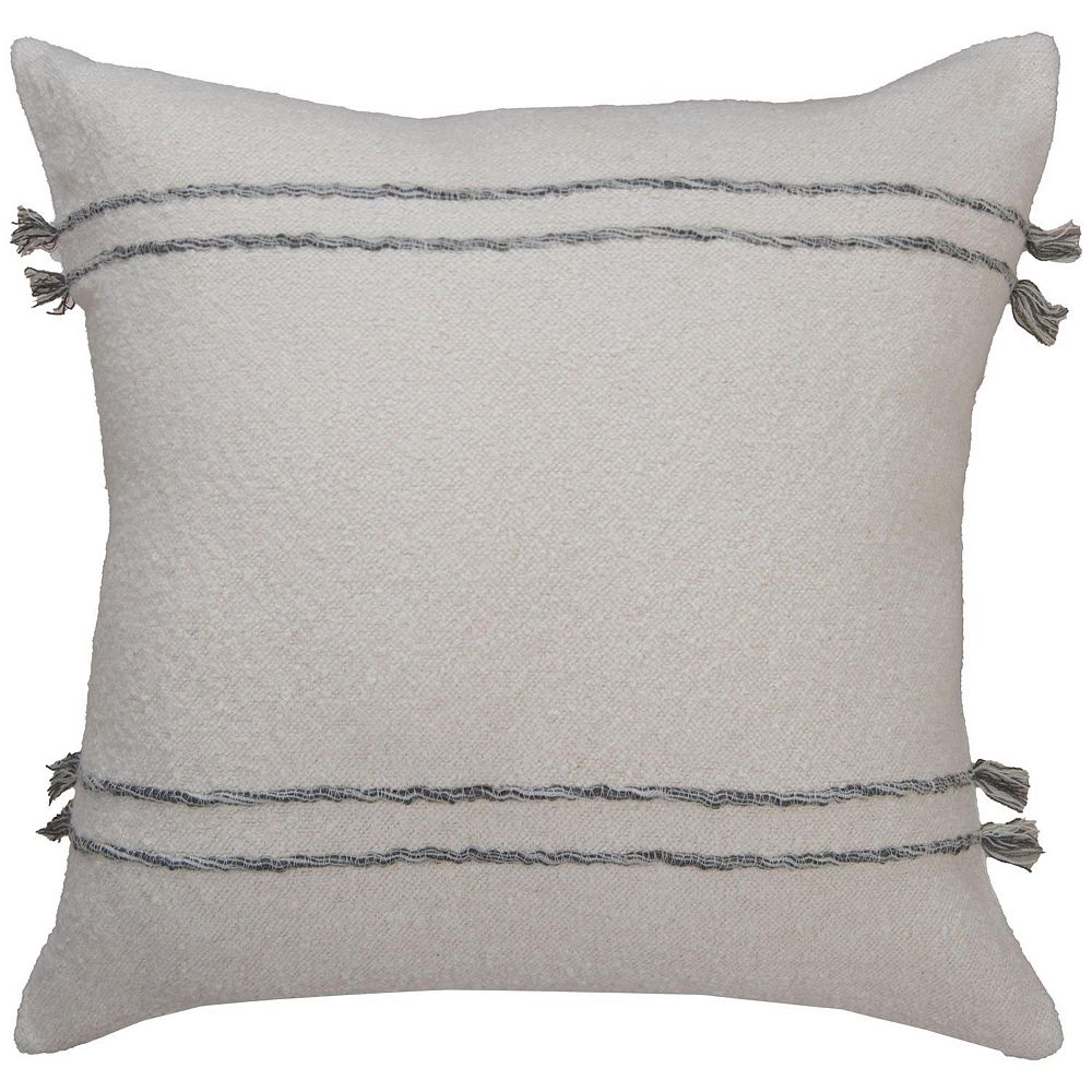 Rizzy Home Bruno 20" x 20" Down Filled Pillow