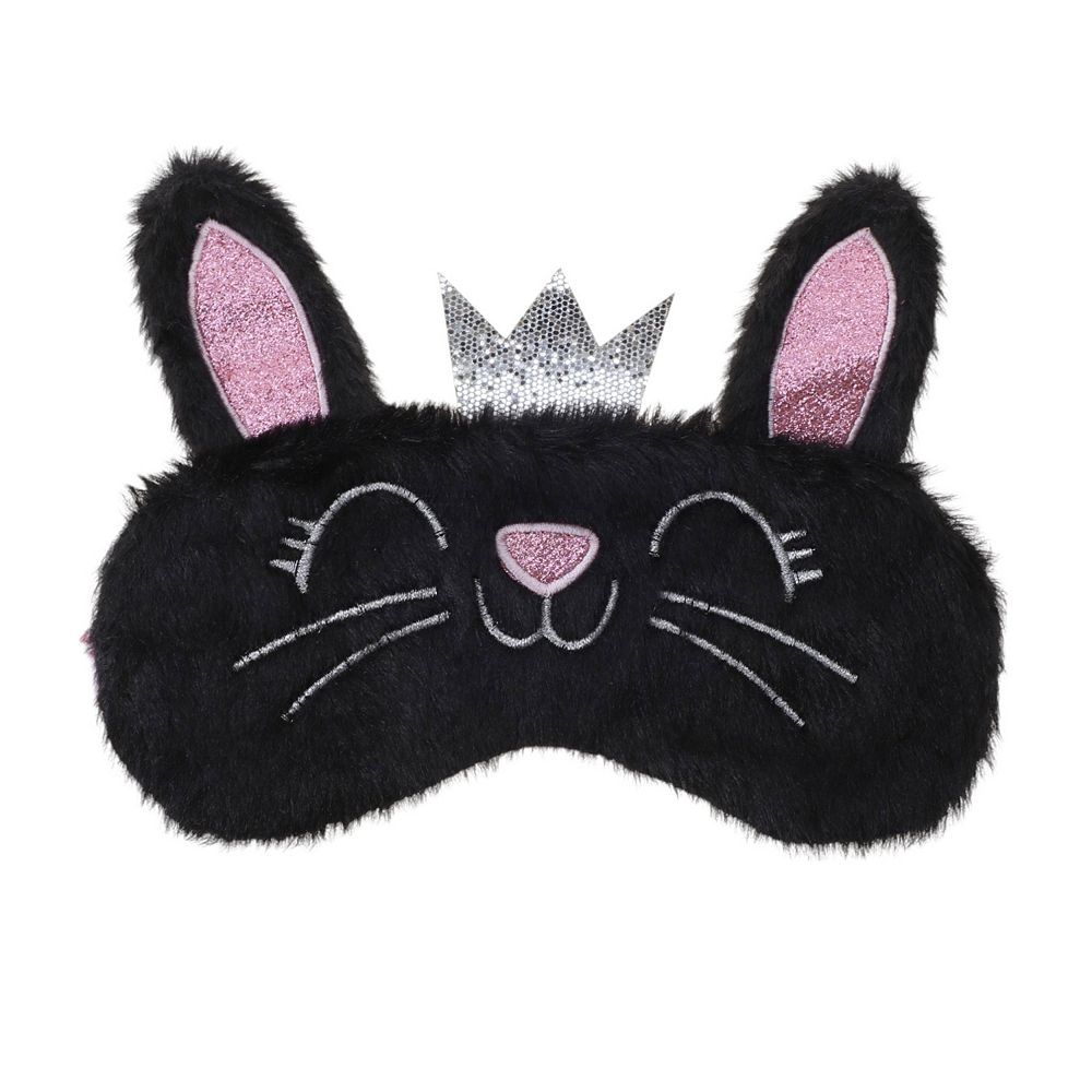 1 Pc Fleece Long Ear Cats Eye Mask for Home