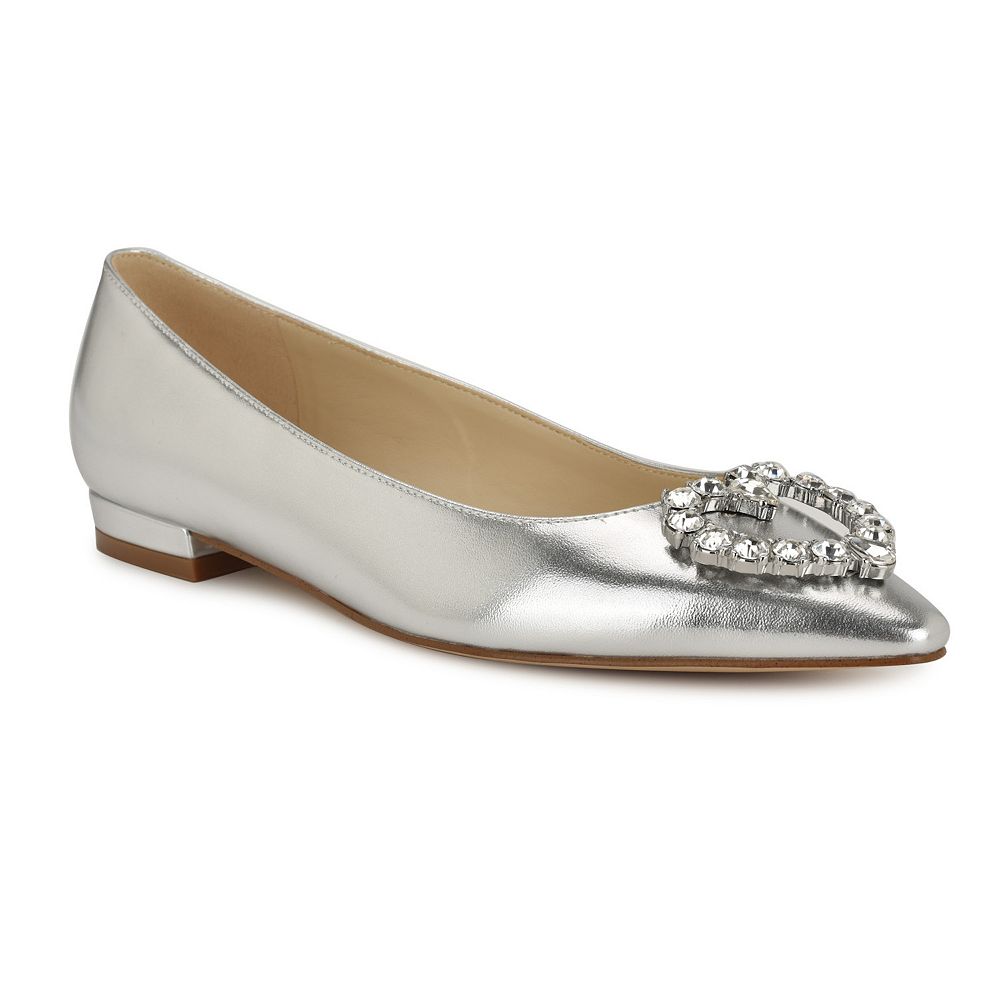 Nine West Hearts Women's Slip-On Pointy Toe Dress Flats