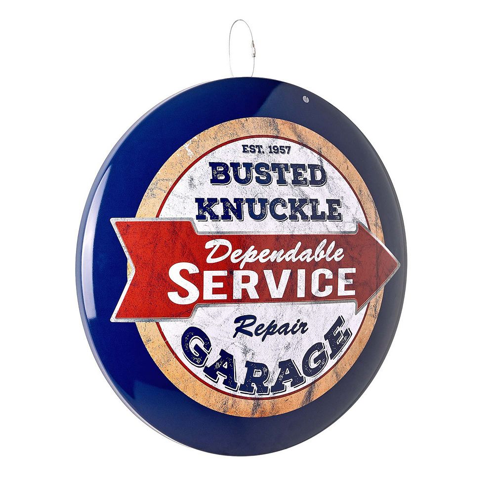 American Art Décor Busted Knuckle Repair Metal Sign