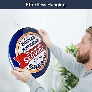 American Art Décor Busted Knuckle Repair Metal Sign