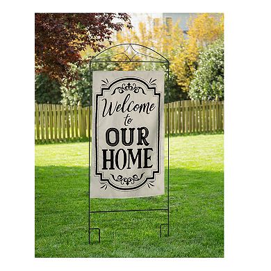 Evergreen Enterprises Diamond House Flag Arbor Stand