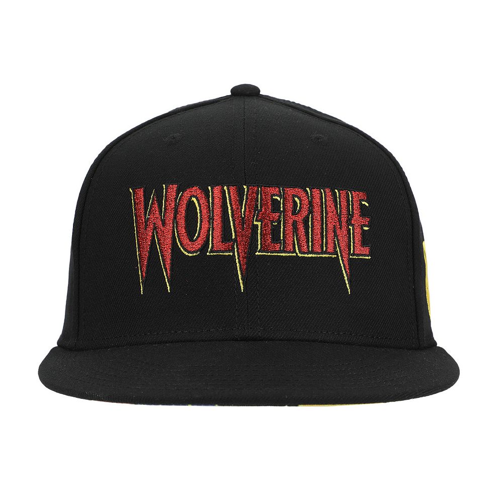 Men's Marvel Wolverine Slashed Title Adjustable Hat