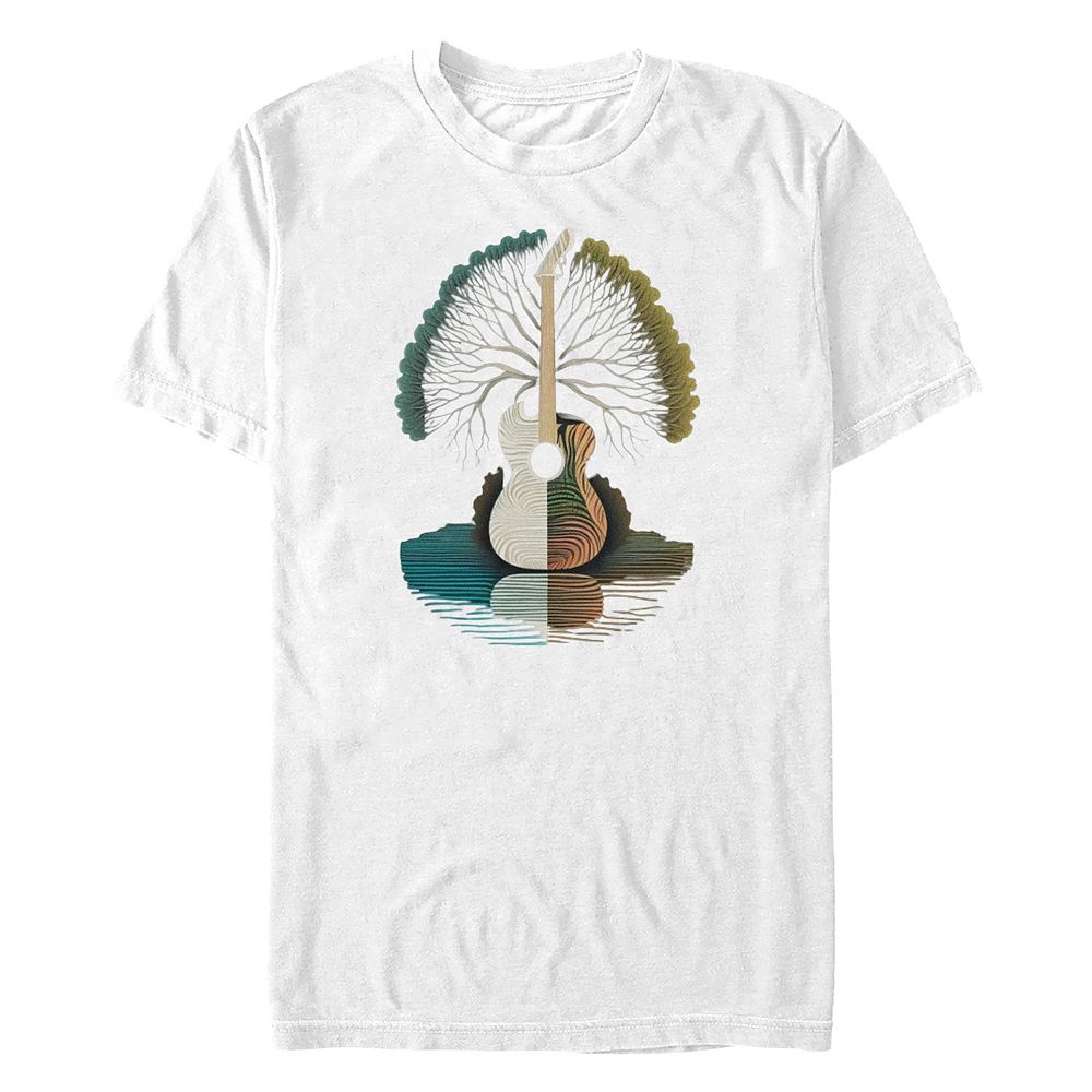 Big & Tall Guitar Of Life Graphic Tee