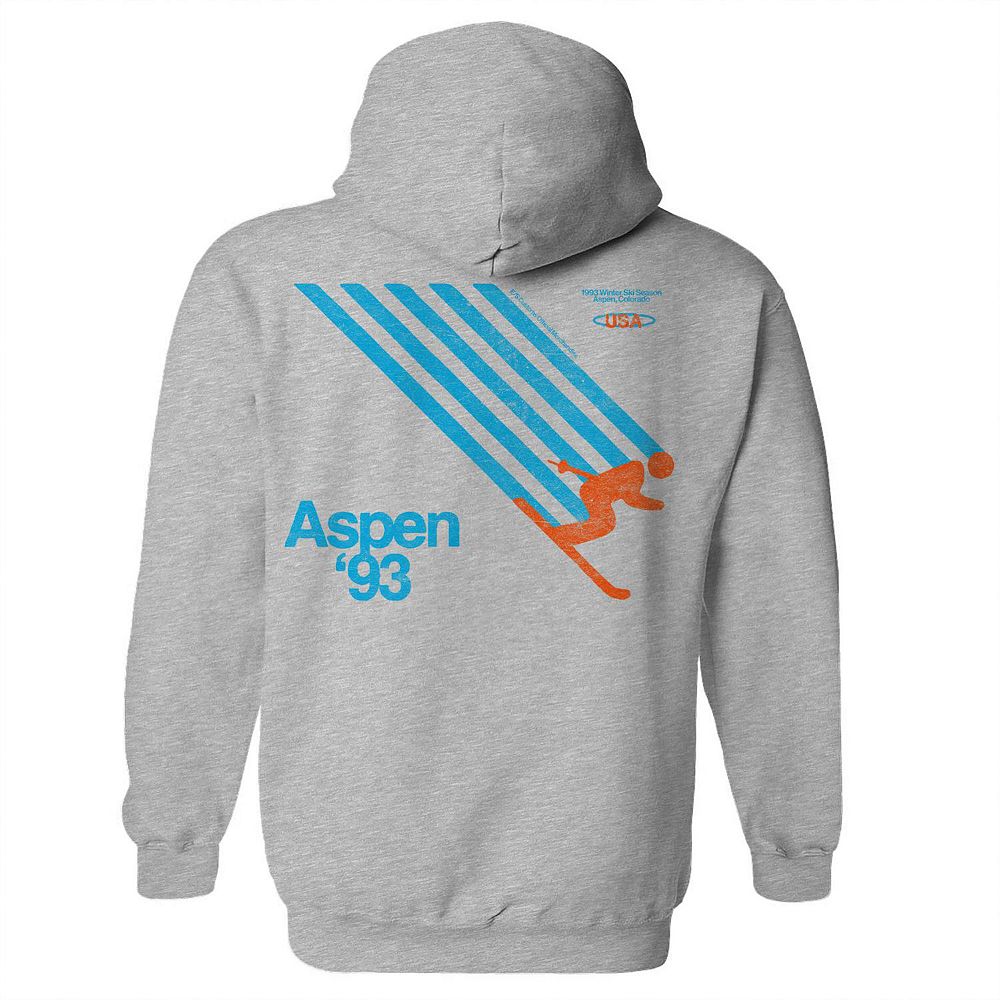 Men's Aspen Heather Graphic Hoodie