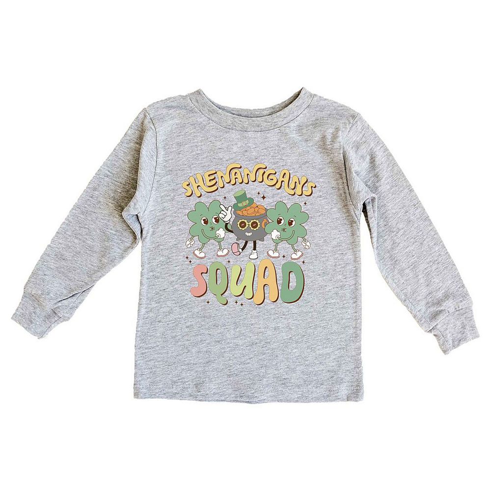 Shenanigans Squad Youth Long Sleeve Graphic Tee
