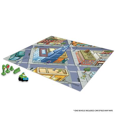 TCG Toys Imaginmat: Deluxe TMNT 30.5" x 20.5" Floor Playmat & Toy Car