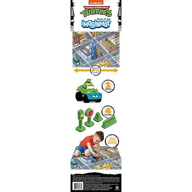 TCG Toys Imaginmat: Deluxe TMNT 30.5" x 20.5" Floor Playmat & Toy Car
