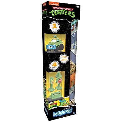 TCG Toys Imaginmat: Deluxe TMNT 30.5" x 20.5" Floor Playmat & Toy Car