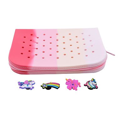 Kids Pencil Pouch With Attachable Charms