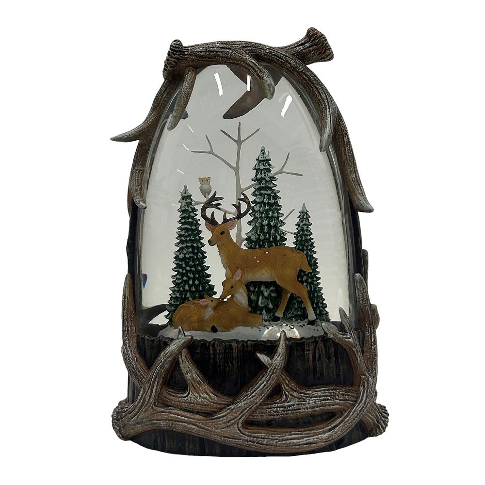 St. Nicholas Square® LED Woodland Scene Shimmer Table Decor