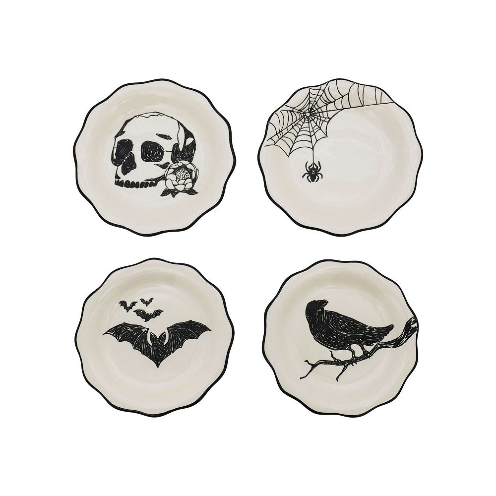 Celebrate Together™ Halloween 4-pc. Spooky Appetizer Plates Set