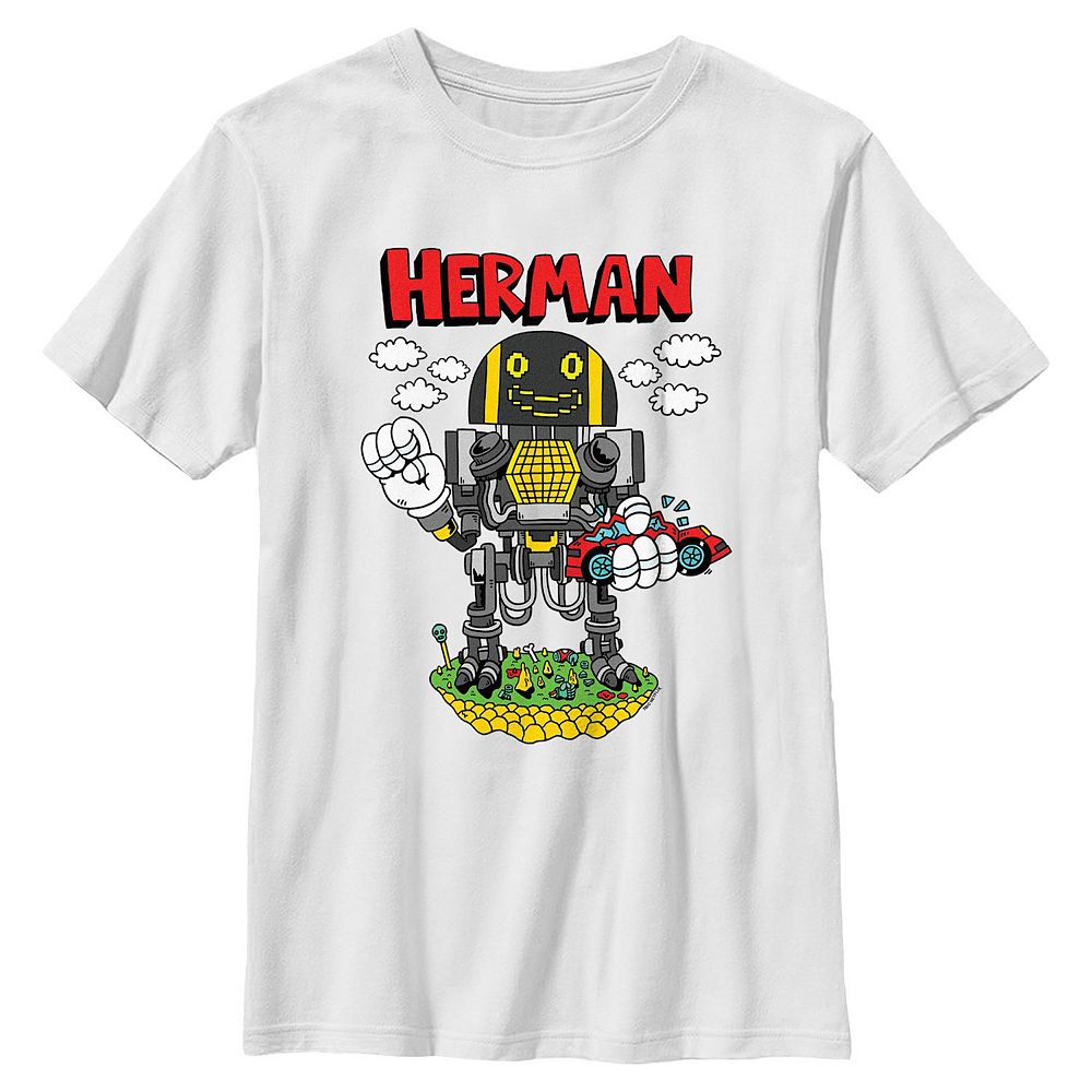 Boys 8-20 The Electric State Herman Playing Graphic Tee