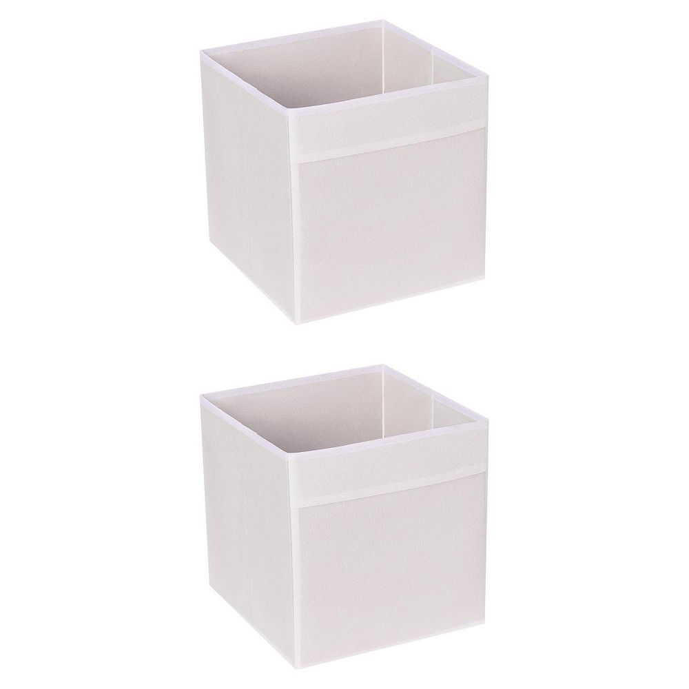 2 Pcs Fabric Storage Cube, Storage Bins for Shelves Closet, Storage ...