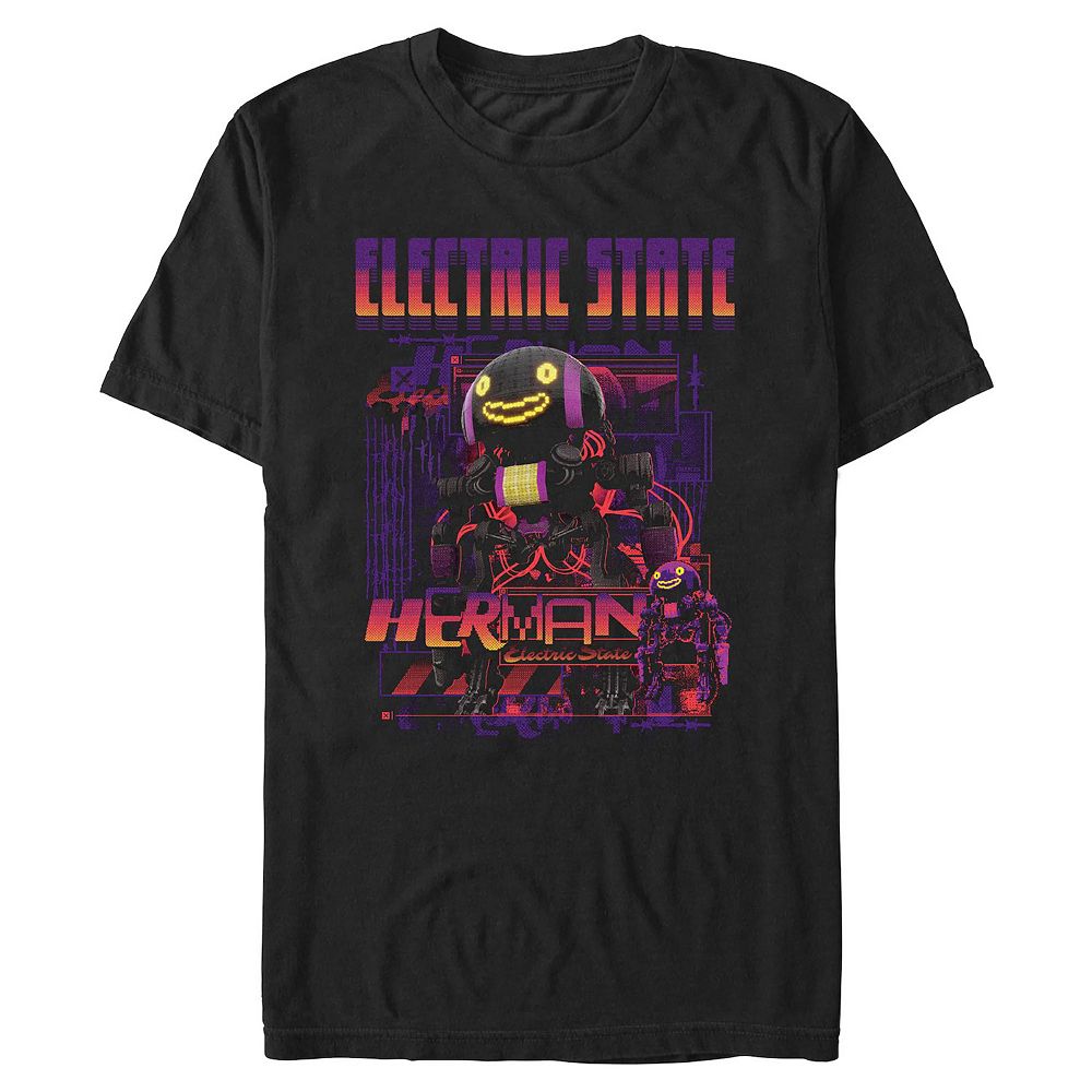 Men's The Electric State Glitch Herman Graphic Tee