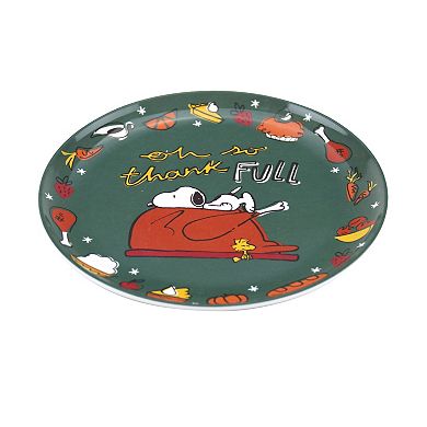 Celebrate Together™ Fall Snoopy Thanksgiving Salad Plate