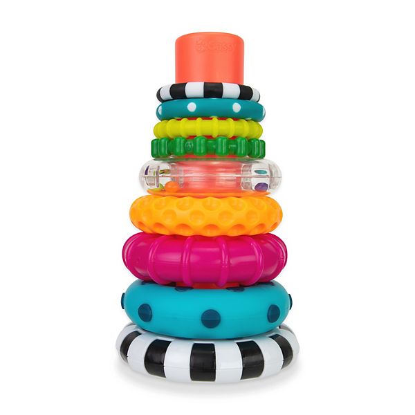 Sassy Baby Stacks of Circles Sensory Ring Stacker