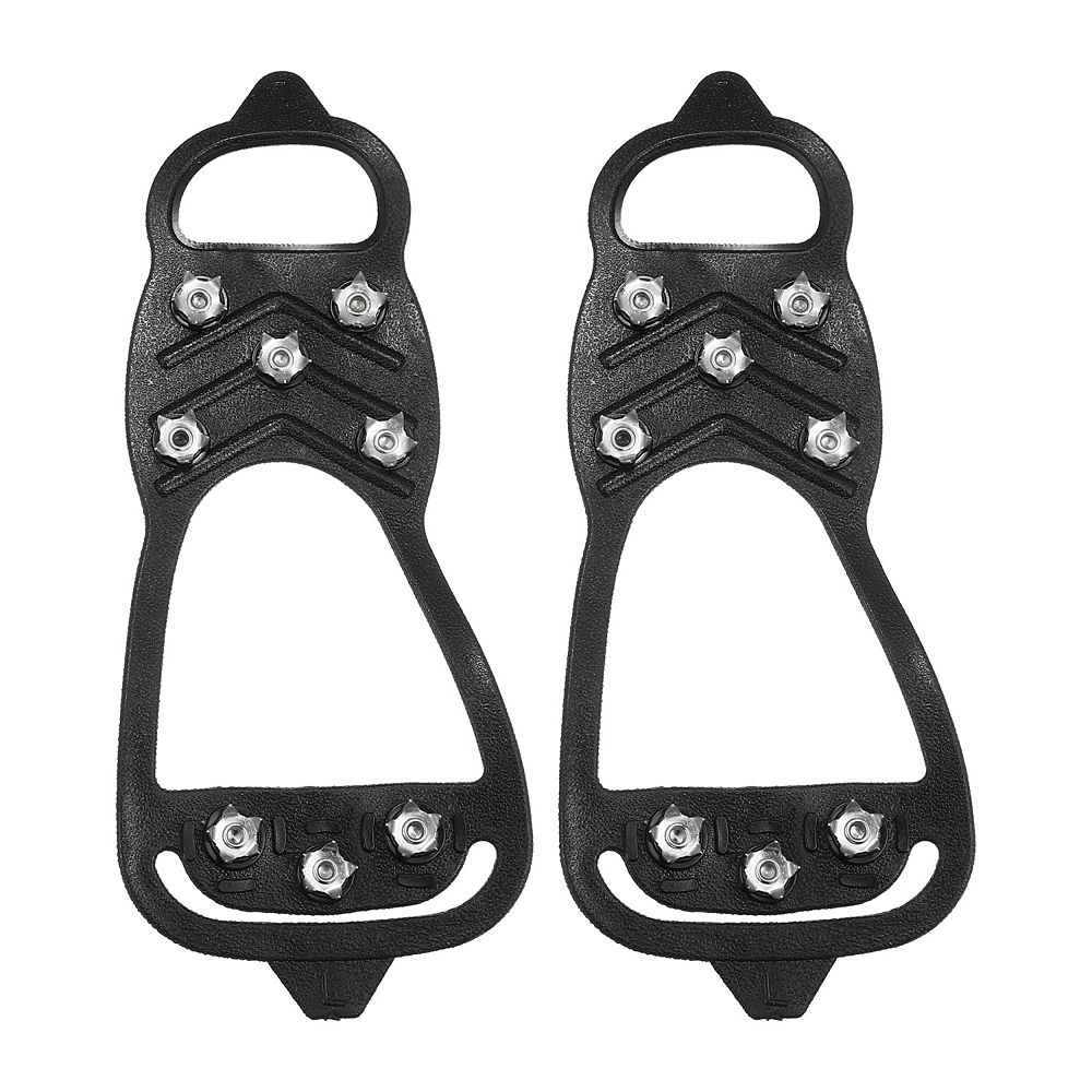 1 Pair Non-Slip 8 Tooth Nails Ice Cleats Shoes Spikes Grips Traction