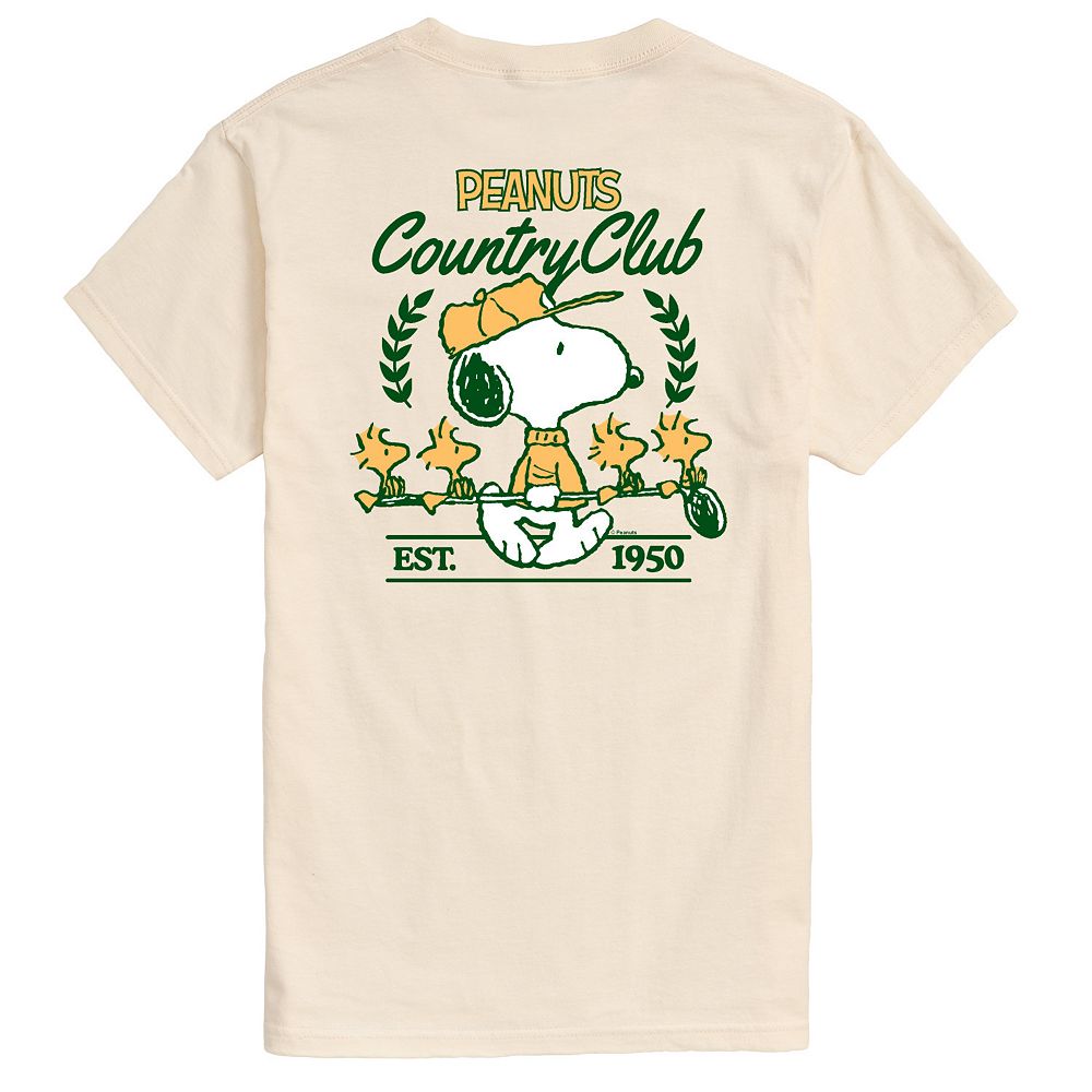 Men's Peanuts Country Club Graphic Tee