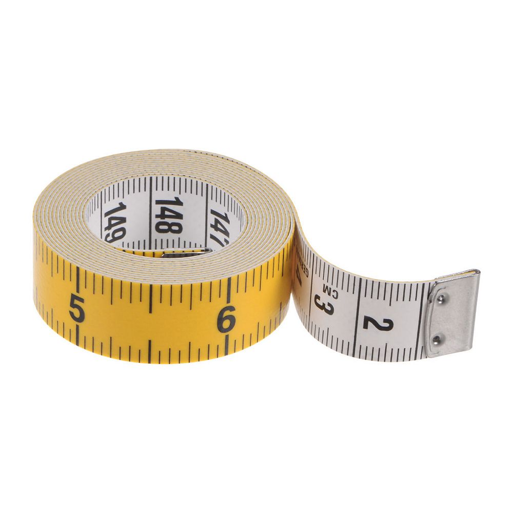 Soft Tape Measure Double Scale Inch Metric Flexible Measuring Rulers 1 Pc