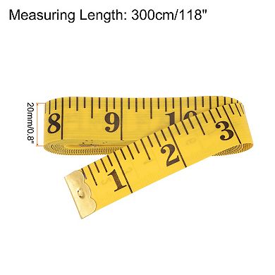 5 Pcs Soft Tape Measure 120" Double Scale Inch Metric Flexible ...