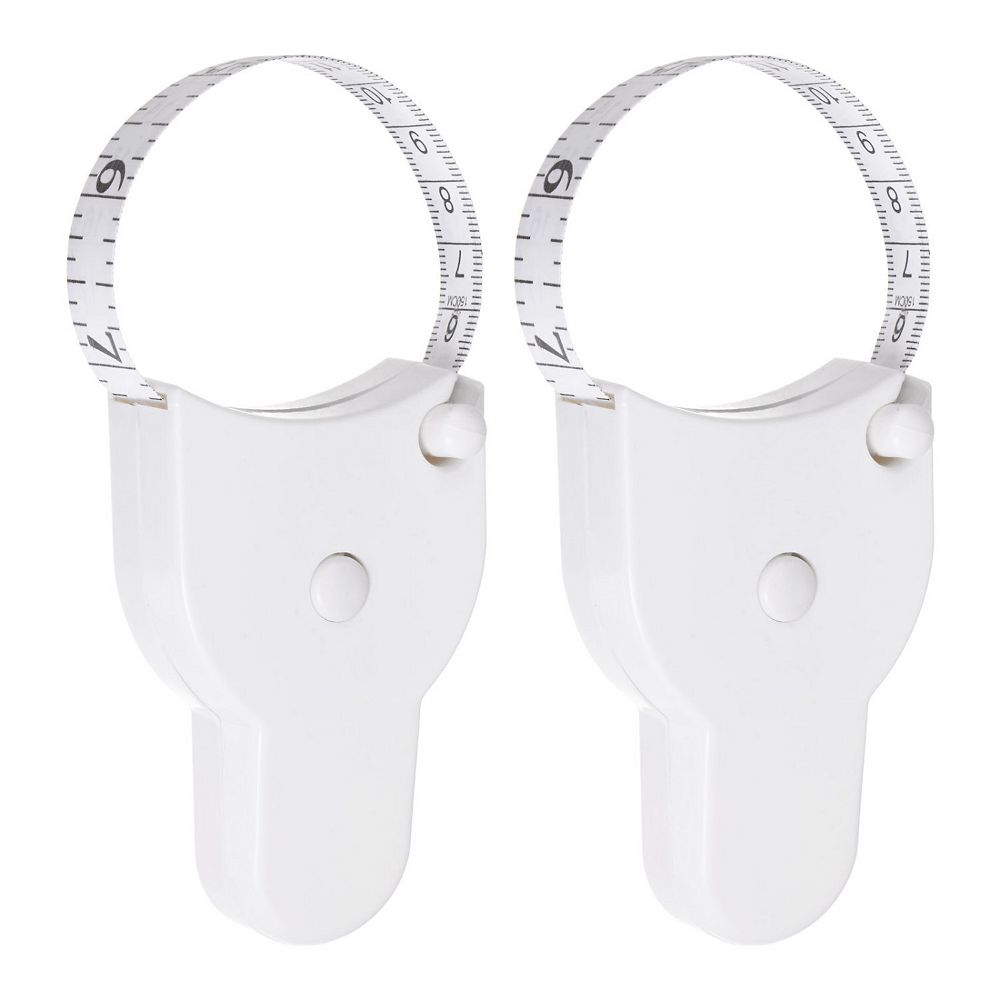2 Pcs Body Measure Tape 60" Automatic Telescopic Tape Measure ...