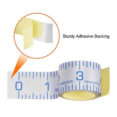 Self Adhesive Measuring Tape 40 Inch English Left to Right Reading Peel ...