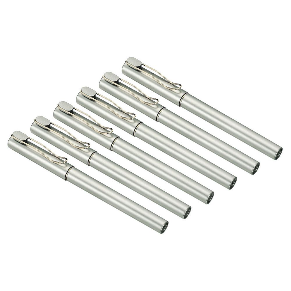 Black Ink Gel Pens, 12 Pack Roller Ball Pens 0.5mm Fine Point Smooth ...