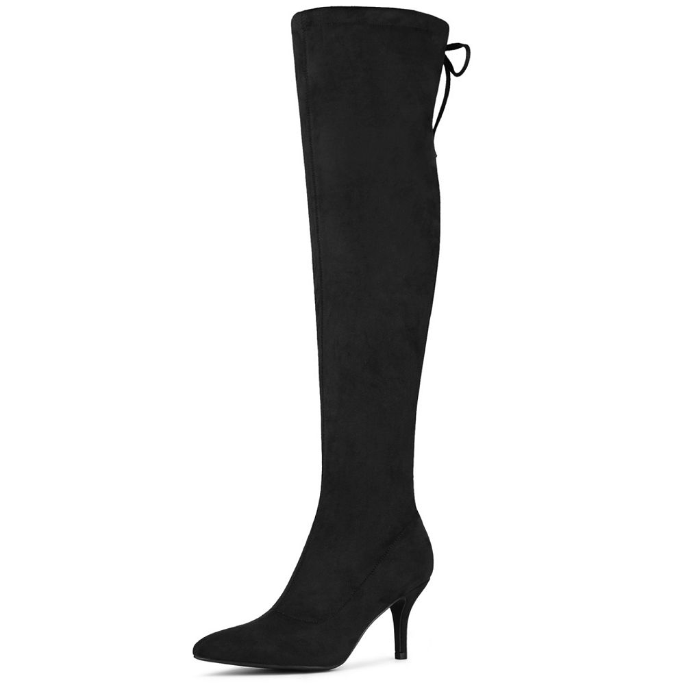 Women's Stiletto Heels Thigh High Over the Knee High Boots