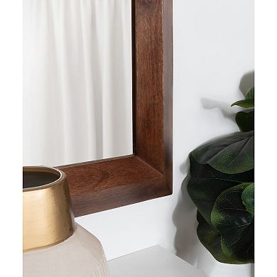 Quaid Wood Framed Wall Mirror
