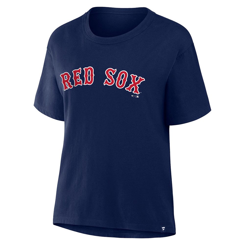 Plus Size Boston Red Sox Short Sleeve Scoop Neck Graphic Tee