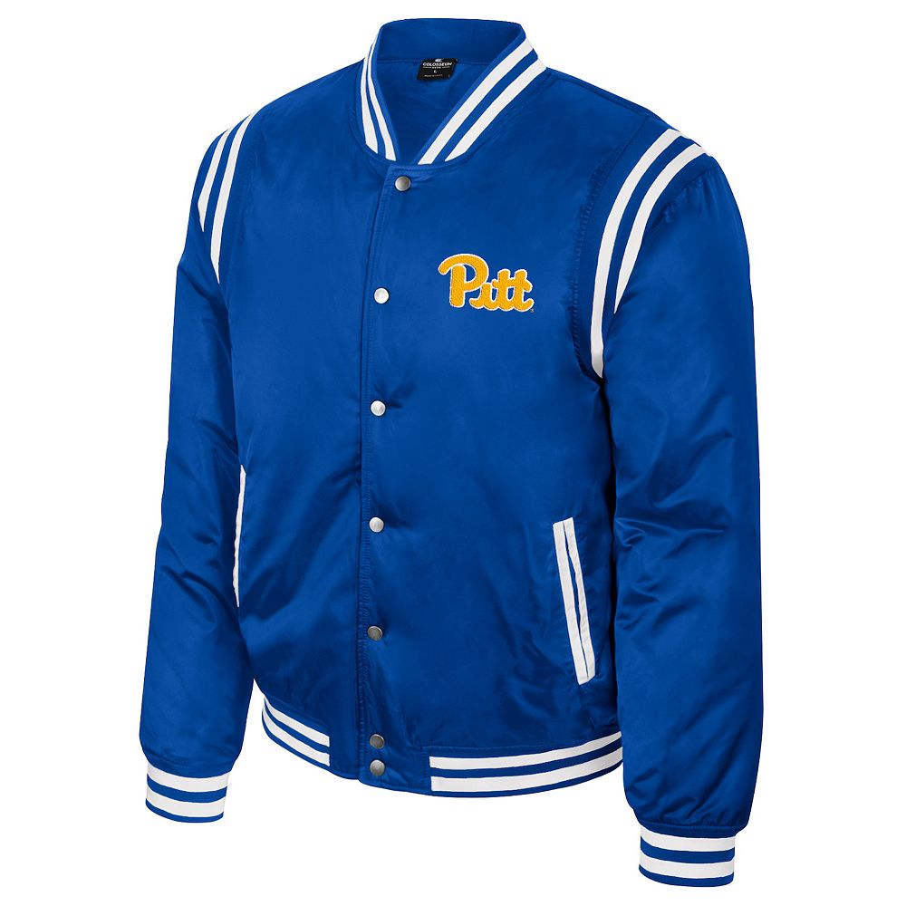 Men's Pitt Panthers Paddy's Sateen Snap-Front Jacket