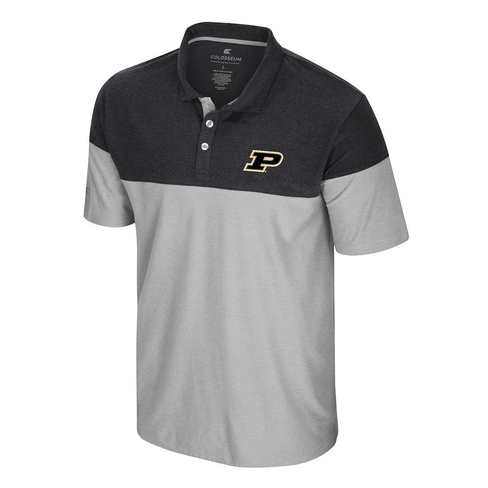 Men's Purdue Boilermakers Colorblock Polo