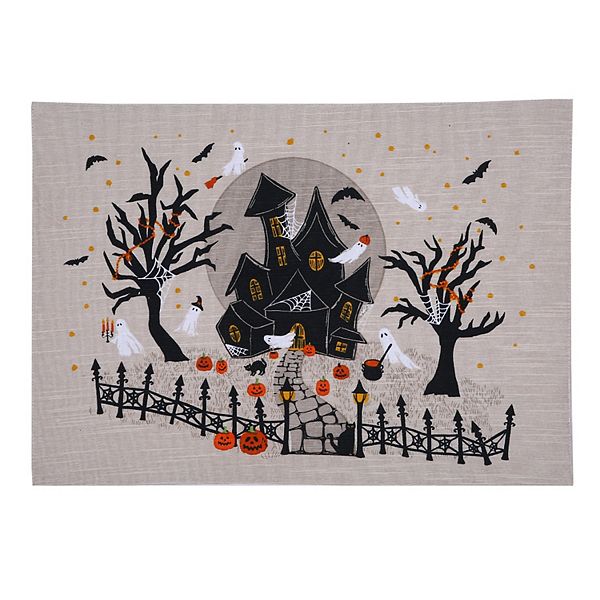 Celebrate Together™ Haunted House Woven Placemat