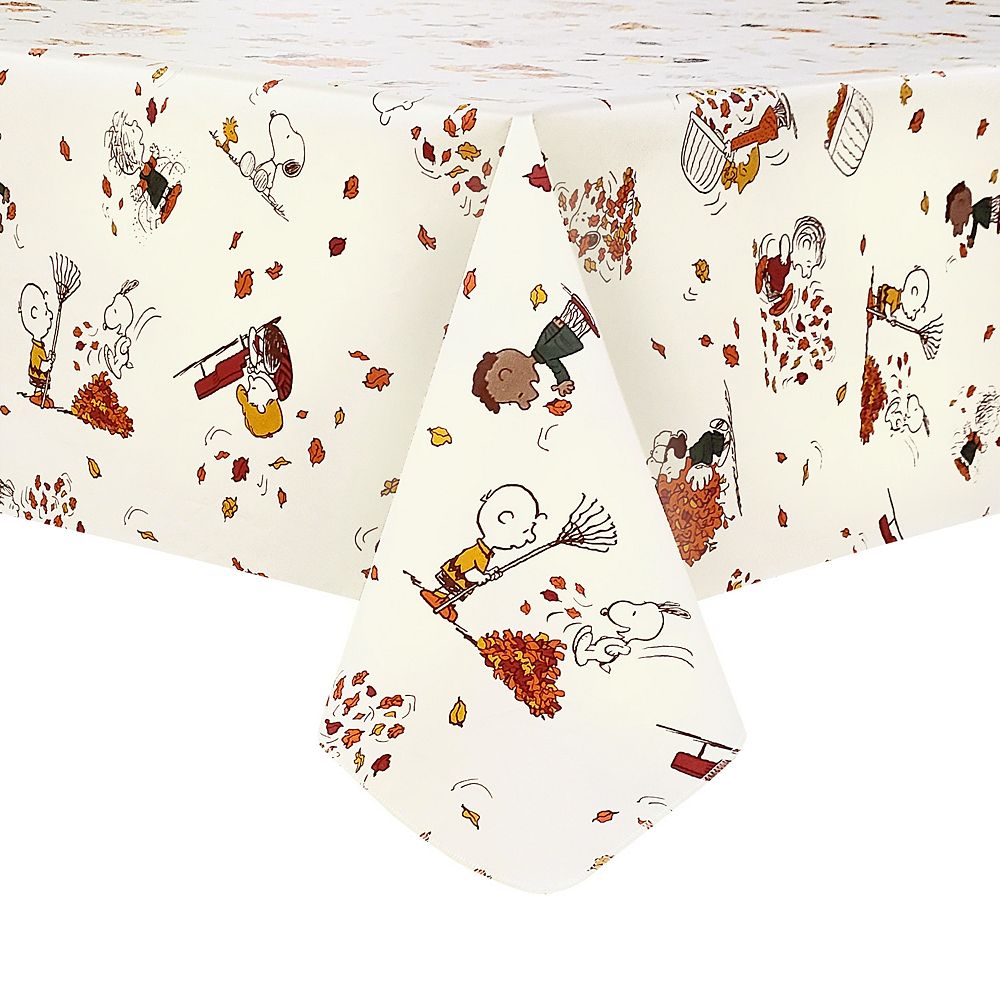 Celebrate Together™ Fall PEVA Tablecloth with Peanuts Characters
