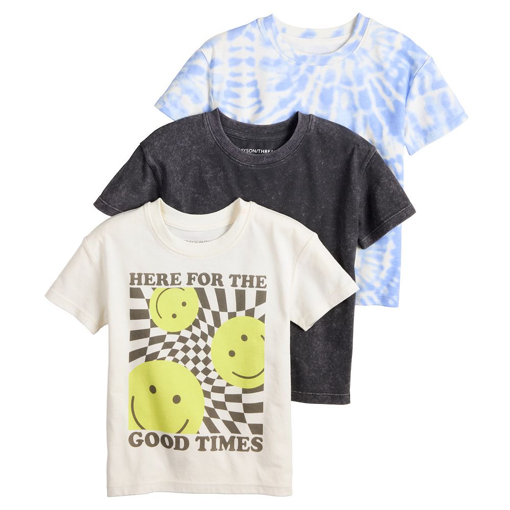 Baby & Toddler Grayson Threads Kids The Label 3-pc. Short Sleeve Tee Set