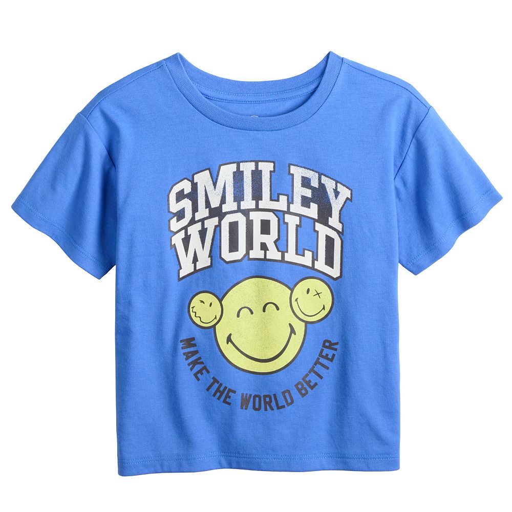 Baby & Toddler Boys Grayson Threads Kids Smiley World Graphic Tee