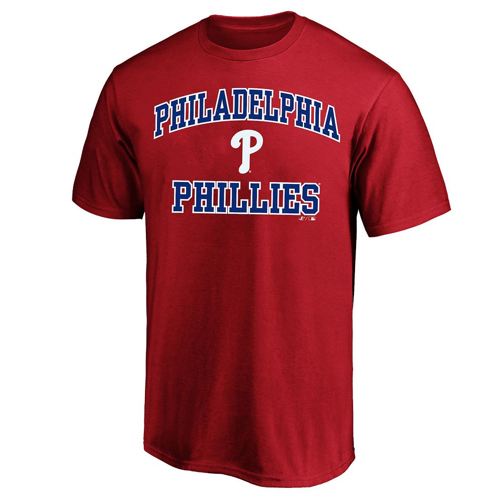 Big & Tall Logo Athletic Philadelphia Phillies Wordmark Graphic Tee