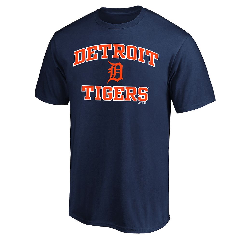 Big & Tall Logo Athletic Detroit Tigers Wordmark Graphic Tee