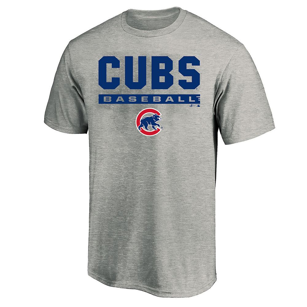 Big & Tall Logo Athletic Chicago Cubs 'Cubs Baseball' Graphic Tee