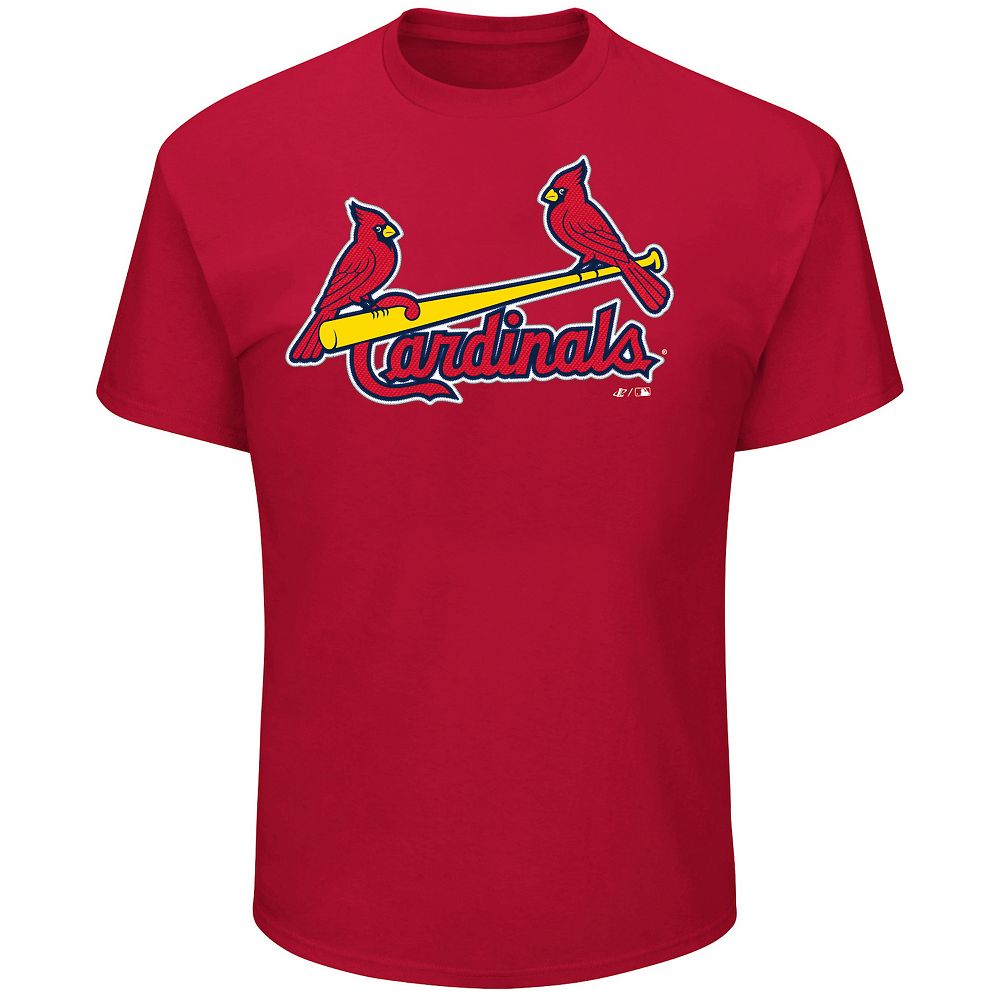 Big & Tall St. Louis Cardinals Script Logo Graphic Tee