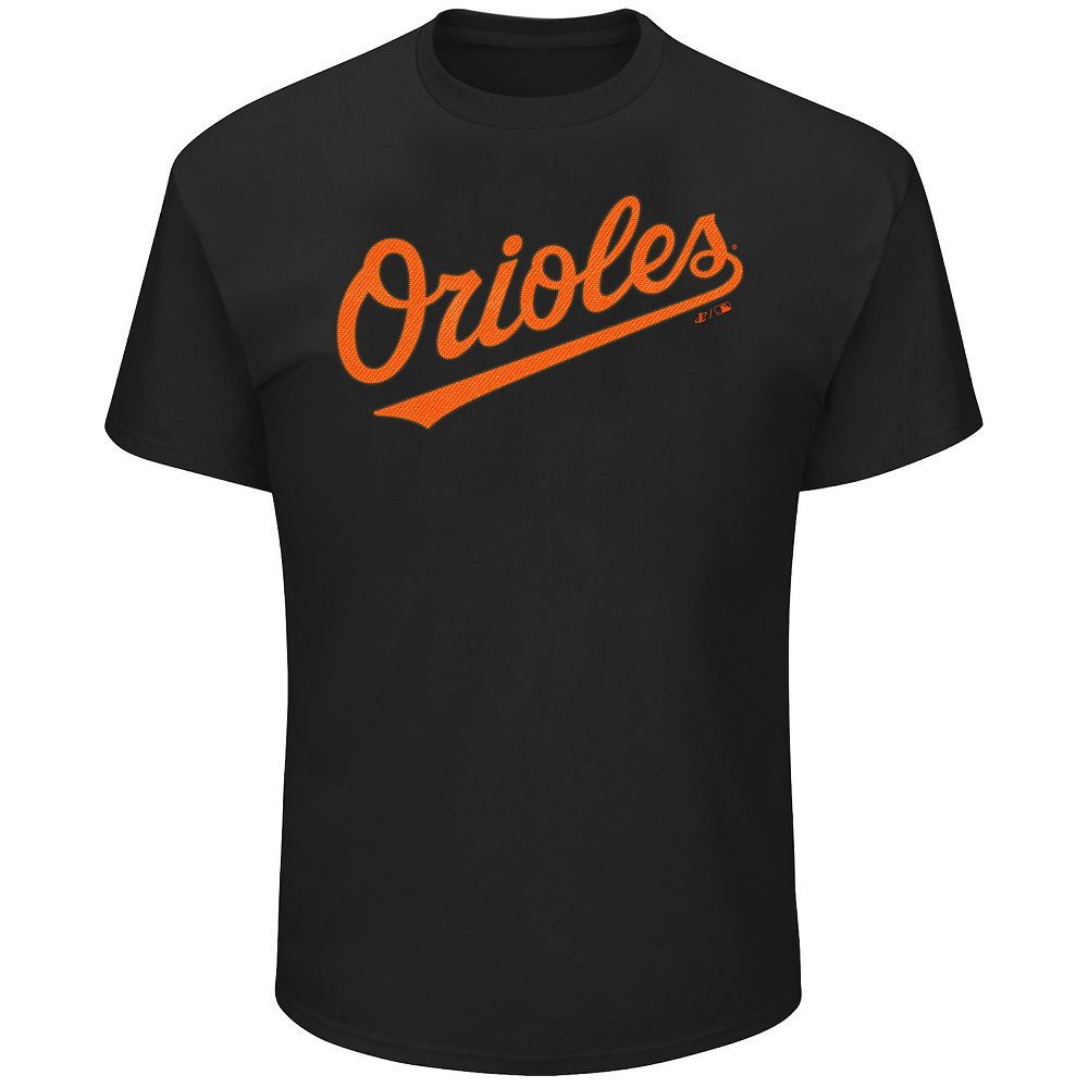 Big & Tall Baltimore Orioles Script Logo Graphic Tee