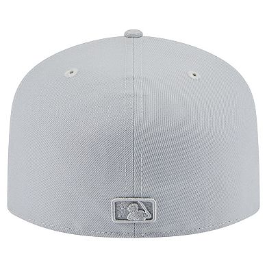 Men's New Era Gray Chicago Cubs Colorpack 59FIFTY Fitted Hat