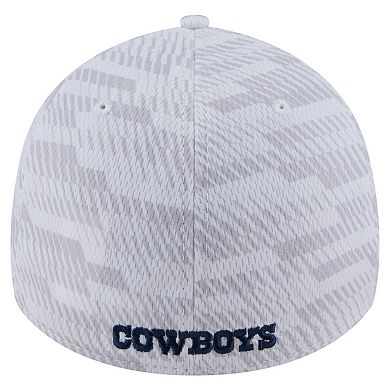 Men's New Era White Dallas Cowboys Gameday Graded 39THIRTY Flex Hat
