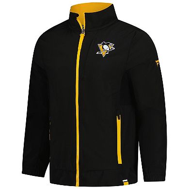 Men's Fanatics Black Pittsburgh Penguins Authentic Pro Rink Coaches ...